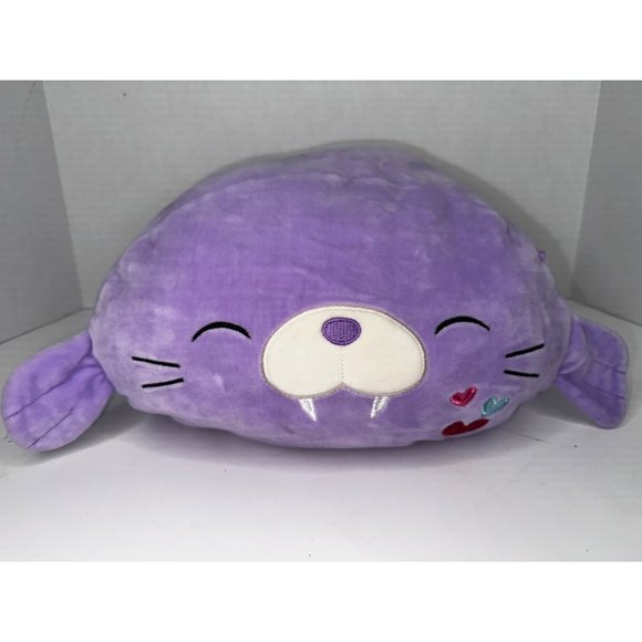 Squishmallows | Toys | Stackable Squishmallow Winnie The Walrus Purple ...